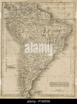 (1811) MAP OF SOUTH AMERICA Stock Photo - Alamy