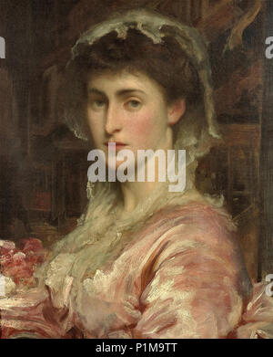 This portrait of Henry Leighton, a 19th-century British artist ...