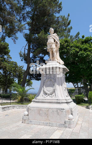 Corfu City, Corfu/ GREECE June 01 2018: Cityscape of Corfu town ...