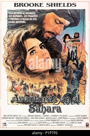 Sahara Year 1983 Director Andrew V McLaglen Brooke Shields Lambert ...