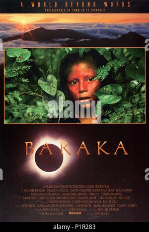 Original Film Title: BARAKA. English Title: BARAKA. Film Director: RON ...