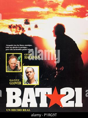 Bat 21 Year: 1988 USA Jerry Reed, Danny Glover Directed by Peter Markle ...