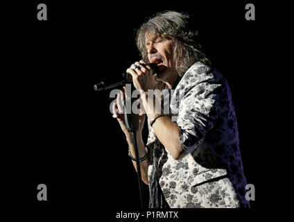 Foreigner Performing at Manchester O2 Apollo Featuring: Foreigner ...