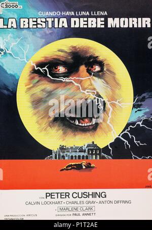 The Beast Must Die (1974) Film Director Paul Annett, Date: 1974 Stock ...