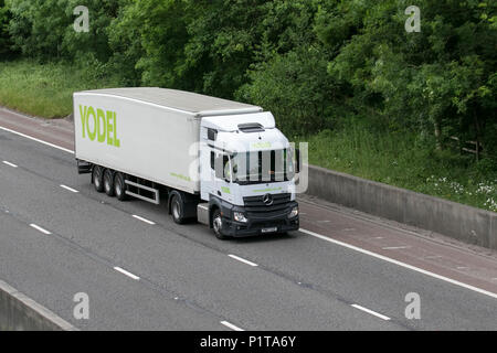 Yodel Haulage delivery trucks, lorry, transportation, truck, cargo ...