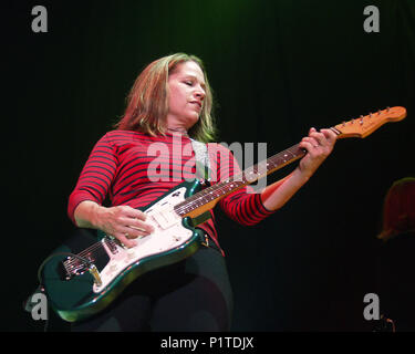 Charlotte Caffey of The Go-Go's performs during the first weekend of ...