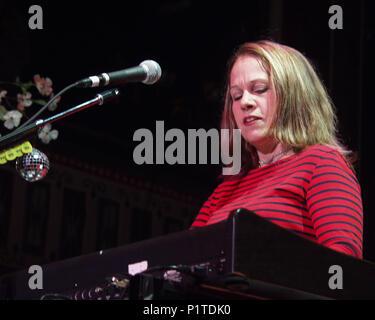 Charlotte Caffey of The Go-Go's performs during the first weekend of ...