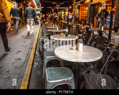 melbourne laneway cafes Stock Photo - Alamy