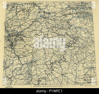 [April 13, 1945], HQ Twelfth Army Group situation map. 1945 by Allied ...