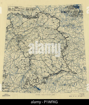 [April 27, 1945], HQ Twelfth Army Group situation map. 1945 by Allied ...