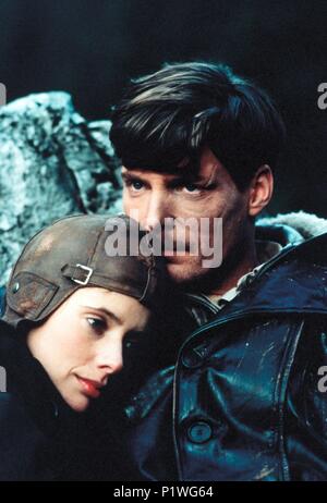 CHRISTOPHER REEVE, ROSANNA ARQUETTE, THE AVIATOR, 1985 Stock Photo - Alamy