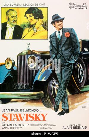 Original Film Title: STAVISKY.. .. English Title: STAVISKY.. .. Film ...