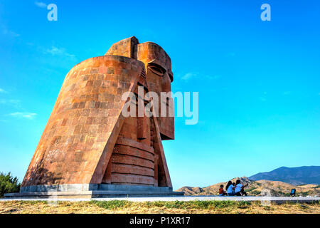 “We Are Our Mountains”. This monument is symbol of Artsakh or Nagorno ...