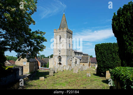 St Mary's Church, Morcott, Rutland, England UK Stock Photo - Alamy