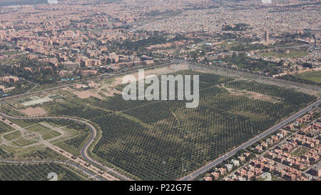 Morocco, Marrakech, aerial view Stock Photo - Alamy