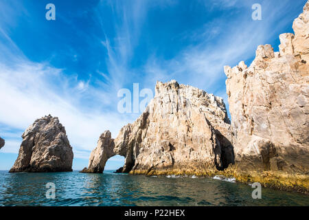 Natural Arch of Cabo San Lucas / El Arco, where the Gulf of California ...
