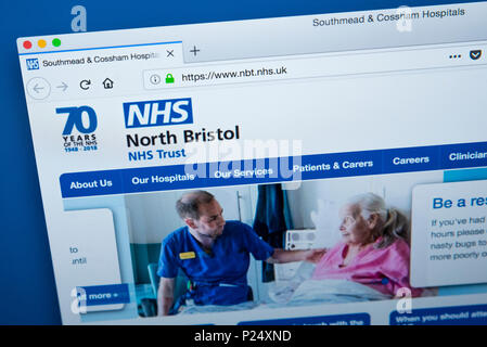 South Bristol NHS Community Hospital, Hengrove, Bristol, UK Stock Photo ...