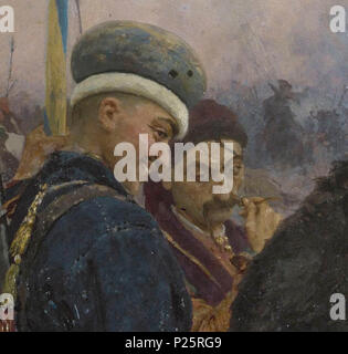 Cossacks writing a letter Stock Photo - Alamy