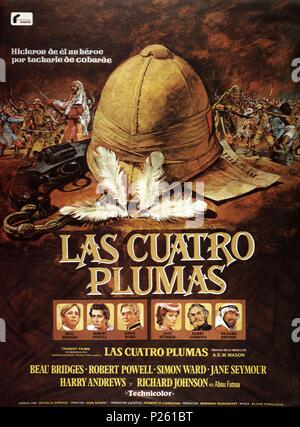 Original Film Title: THE FOUR FEATHERS. English Title: THE FOUR ...