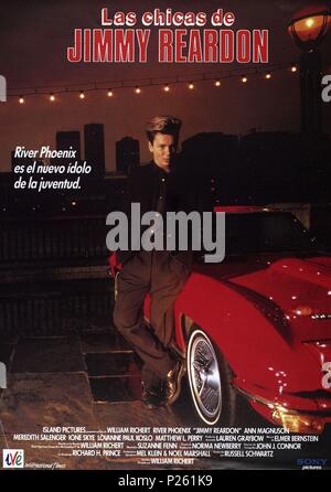 A NIGHT IN THE LIFE OF JIMMY REARDON, River Phoenix, Ann Magnuson, 1988 ...