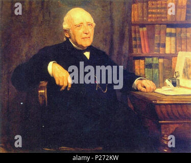 A portrait by Cecilia Beaux of Reverend Dr. William Henry Furness ...