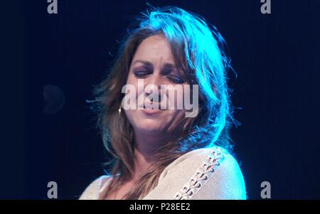 The spanish flamenco singer Niña Pastori Stock Photo - Alamy