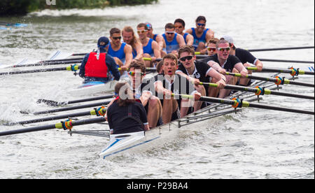 Cambridge Bumps June 2018 Stock Photo - Alamy