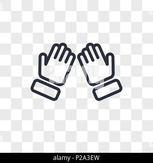 Dua Hands vector icon isolated on transparent background, Dua Hands ...