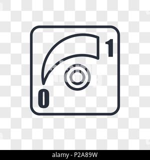 Dimmer vector icon isolated on transparent background, Dimmer logo ...