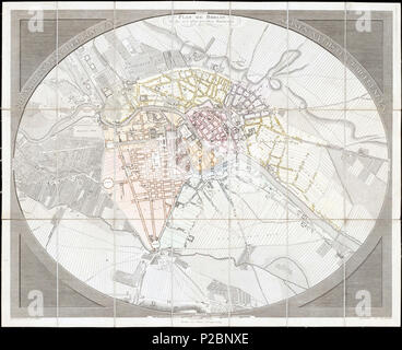 Plan de Berlin Stock Photo - Alamy