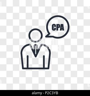 CPA concept icon Stock Vector Image & Art - Alamy