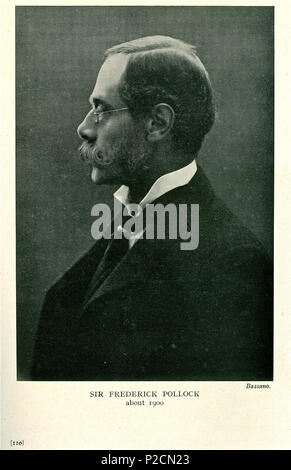 SIR JOHN FREDERICK POLLOCK Stock Photo - Alamy