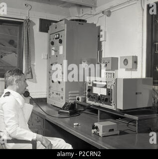Ship radio room Stock Photo: 113545337 - Alamy