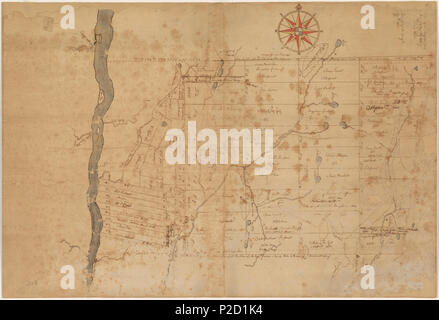 Map of Dutchess in New York Stock Photo - Alamy