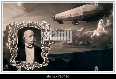 Ferdinand von Zeppelin, German Inventor Stock Photo - Alamy
