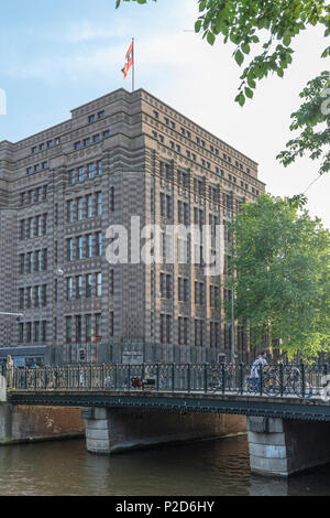 Amsterdam City Archives, De Bazel Building, The Netherlands Stock Photo ...