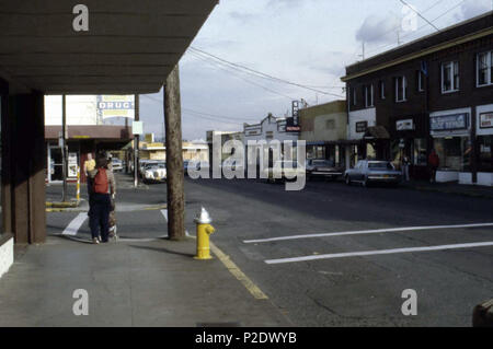 . English: Downtown Beaverton. Historical images of Beaverton, Oregon ...