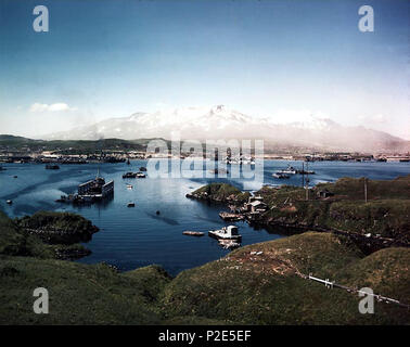 Naval Operating Base Adak in summer 1944 (01 Stock Photo - Alamy