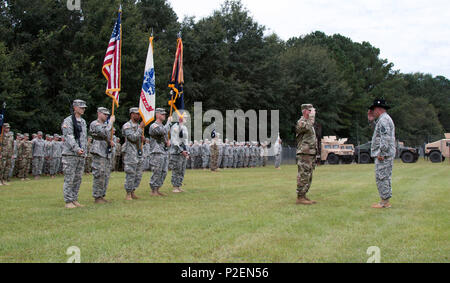ENTERPRISE, Ala. (Sept. 11, 2016) -- Lt. Col. James B. Wharton (right ...