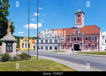 Městská radnice, Starý Plzenec, Plzeňský kraj, Ceska republika / town ...