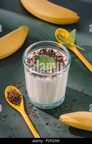 A closeup shot of an appetizing chocolate milkshake Stock Photo - Alamy