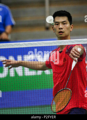 Kantaphon Wangcharoen of Thailand competes against Britaain's Toby ...
