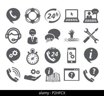 Customer service girl icon. Outline customer service girl vector icon ...