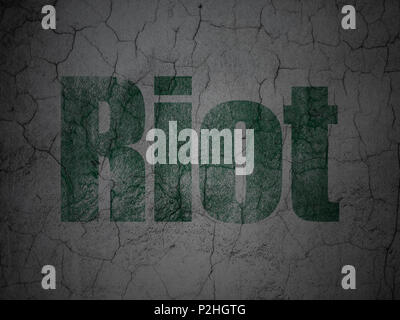 Political concept: Riot on grunge wall background Stock Photo - Alamy
