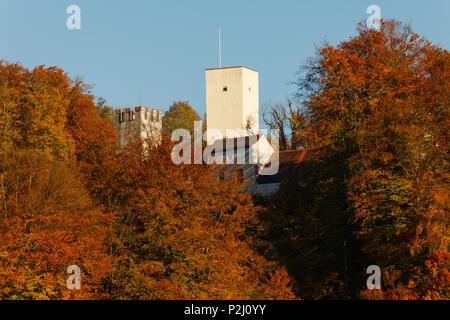 Gruenwald Castle and Isar, Munich, Bavaria, Germany Stock Photo - Alamy