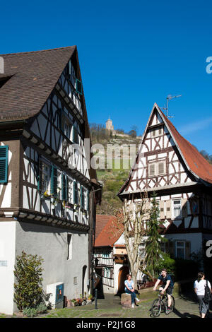 Starkenburg castle at Heppenheim, Hesse, Germany Stock Photo - Alamy