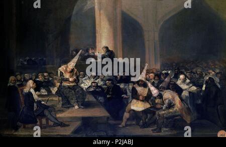 Francisco De Goya - Court of Inquisition - 1794 Stock Photo - Alamy
