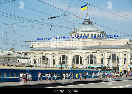 Odessa, Ukraine, Platforms at Odessa Central Station Stock Photo - Alamy