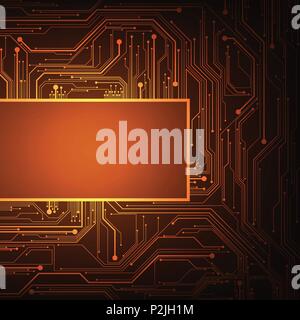 The design of electronic circuits is complex Stock Vector Image & Art ...