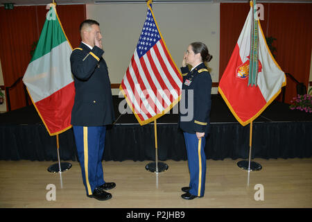 Lt. Col. Jennifer D. Reed, U.S. Army Africa, was promoted to the rank ...